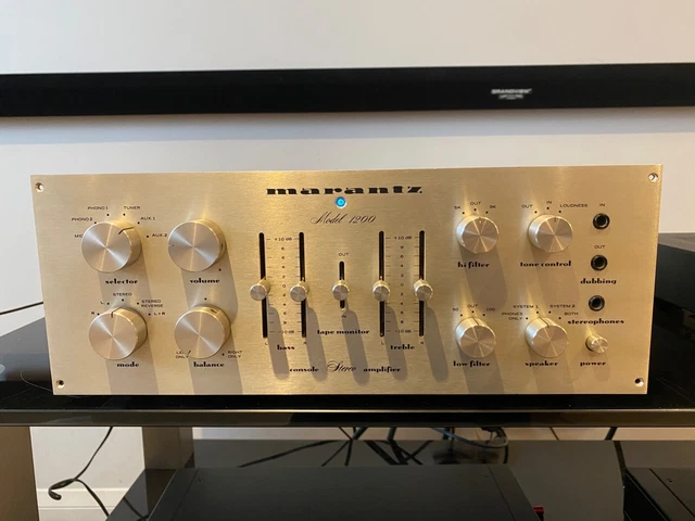 MARANTZ MODEL 1200 Stereo Console Amplifier, £202.00 - PicClick UK