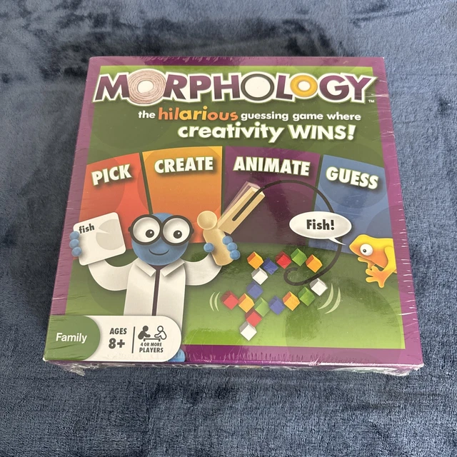 MORPHOLOGY BOARD GAME-NEW-HILARIOUS Guessing Game Where Creativity Wins ...