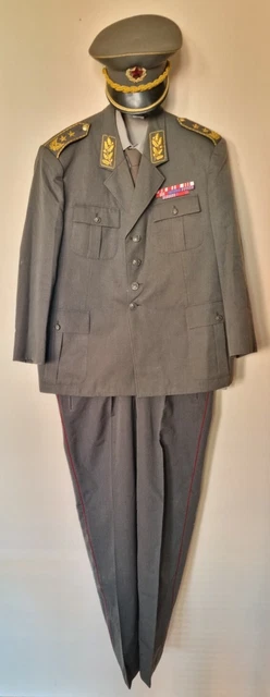 YUGOSLAVIAN ARMY GENERAL Dress Uniform Set from 80's Yugoslavia JNA ...
