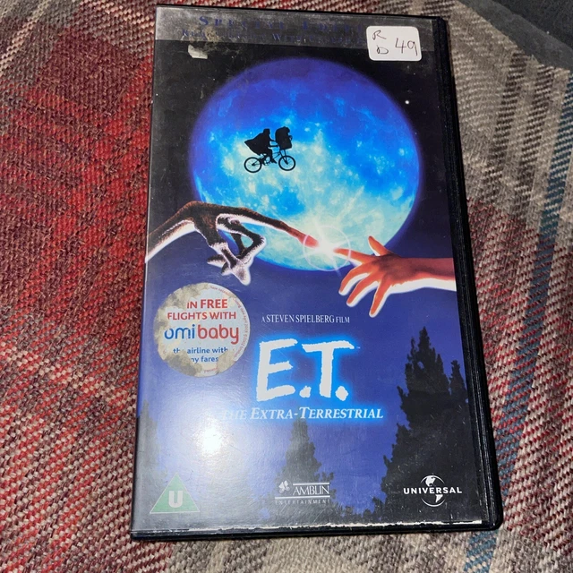 E.T THE EXTRA Terrestrial Special Edition Vhs Video Mouldy (See Pics ...