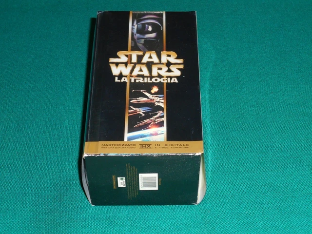 STAR WARS. ORIGINAL Trilogy (Casket 3 VHS) Cassette Tape Used £27.42 ...