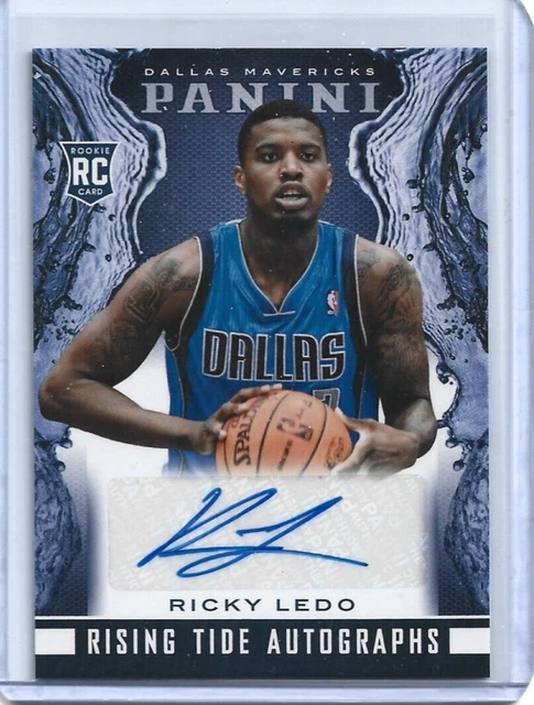 AUTOGRAPHES RICKY LEDO-DALLAS Mavericks-2013-14 Panini Basketball ...