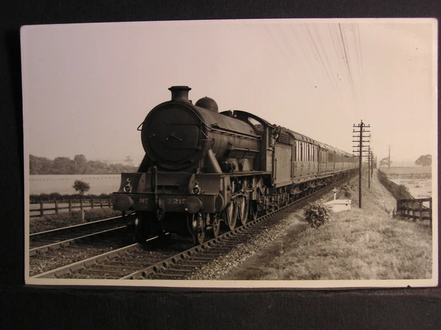 RAILWAY PHOTOGRAPH - Lner 4-4-2 Class C7/2 (Ner Z) Steam Locomotive ...