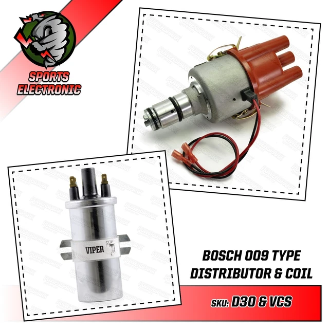 VW T1 T2 Split Beetle 009 Electronic Distributor and Viper Dry Sports ...