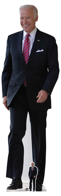 JOE BIDEN LIFESIZE Cardboard Cutout & FREE Mini US President Democrat ...