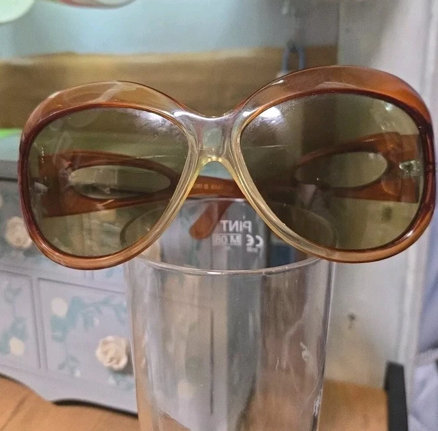 POLAROID VINTAGE SUNGLASSES Frames Genuine 1970's Retro Model 8347 With ...