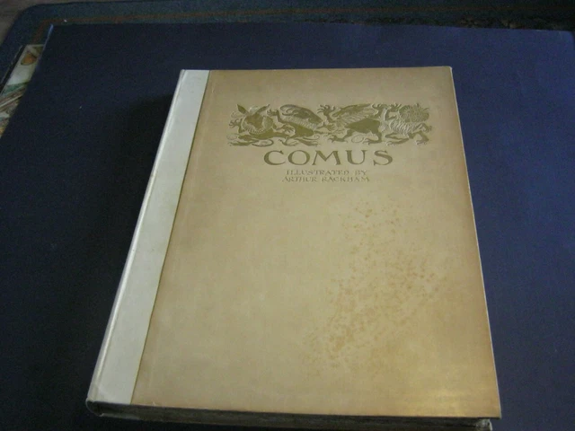 COMUS BY JOHN Milton & illustrated by Arthur Rackham. Limited & Signed ...