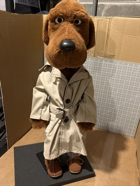 VINTAGE MCGRUFF THE Crime Dog Hand Puppet, Stand Included. 1980s 26 ...