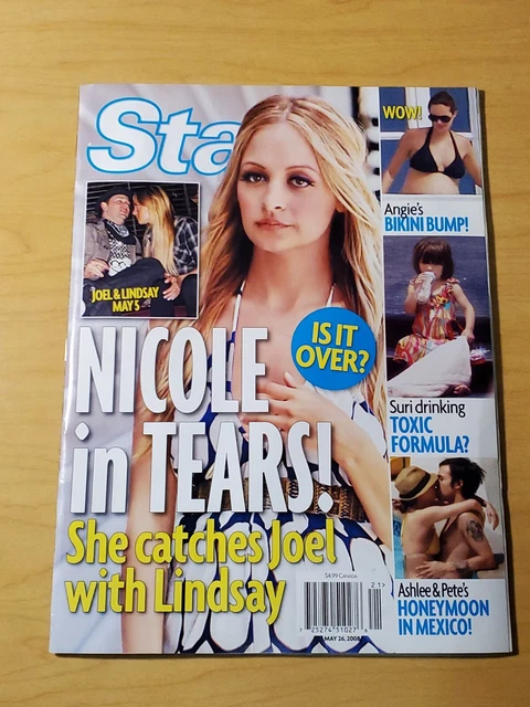 STAR MAGAZINE (MAY 26, 2008) Nicole Richie In Tears! [Canadian Price ...