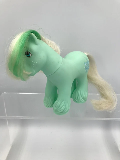 VINTAGE MY LITTLE Pony G1 Original Mountain Boy Ice Crystal Hasbro 1987 ...