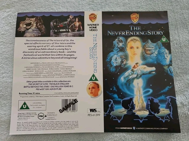 THE NEVER ENDING Story Vhs Sample Flat 1984 £0.99 - PicClick UK