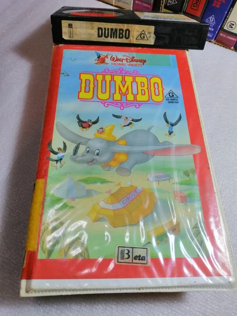 DUMBO + 3 Cartoons - Walt Disney Home Video Australian BETAMAX Issue - ANIMATION £10.28 ...