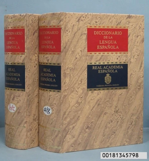 DICCIONARIO DE LA Lengua Española. R.a.e EUR 15,00 - PicClick FR