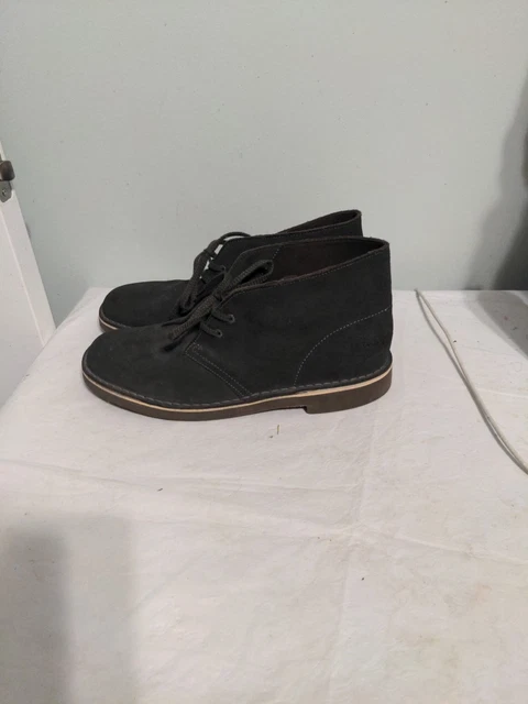 CLARKS CHARLES STEAD Original Desert Gray Size 8.5 Chukka Boots Good ...