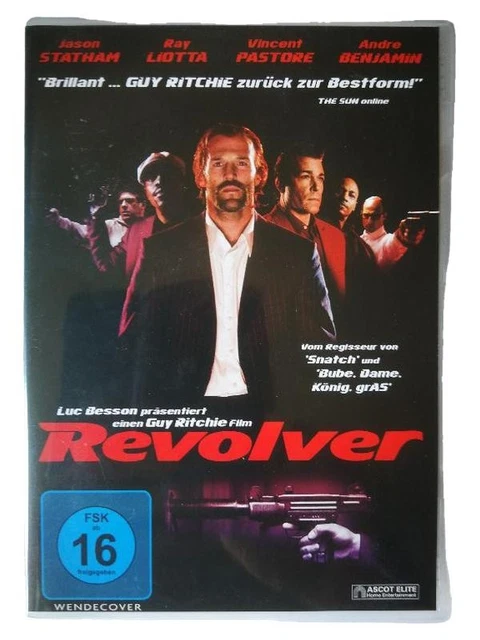 REVOLVER DVD FILM Azione Guy Ritchie Jason Statham Caccia al Criminale ...