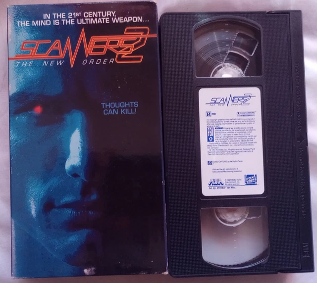 SCANNERS 2 THE New Order VHS 1991 Fox Video Media Vintage Cult £10.88 ...