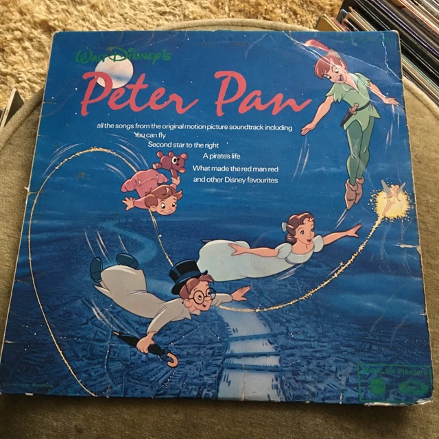 WALT DISNEY'S 'PETER Pan' - Original Soundtrack - 12" Vinyl LP Record £5.00 - PicClick UK
