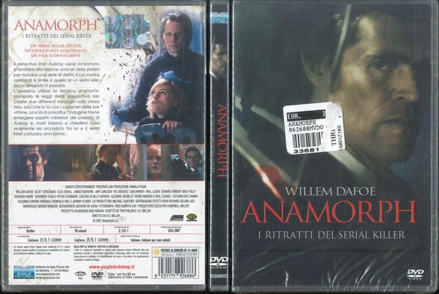 ANAMORPH I RITRATTI Del Serial Killer Willem Dafoe 2009 Dvd Nuovo ...