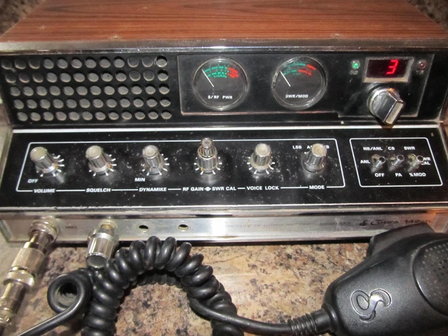 COBRA 142 GTL base station ssb with microphone EUR 147,02 - PicClick FR