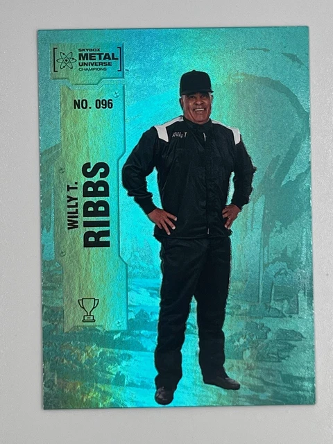2022 SKYBOX METAL Universe Champions AQUA Willy T. Ribbs #96 EUR 2,77 ...
