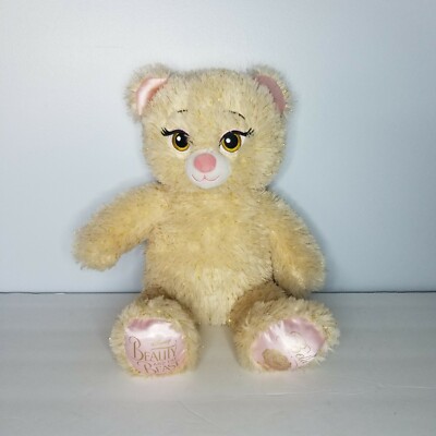 BUILD A BEAR Disney Belle Beauty and the Beast stuffed animal toy plush ...
