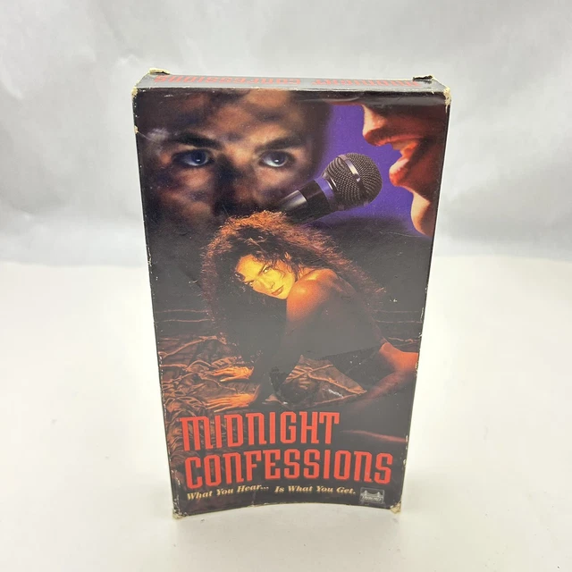 MIDNIGHT CONFESSIONS VHS, RARE, UNEDITED version, Carol Hoyt 1995 ...