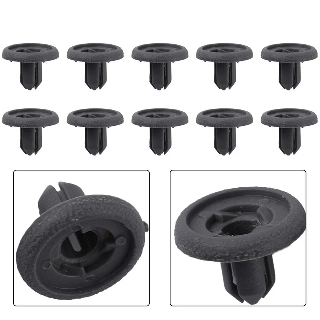 10X REAR PARCEL Shelf Clips Rear Boot Retaining High Quality Bracket ...