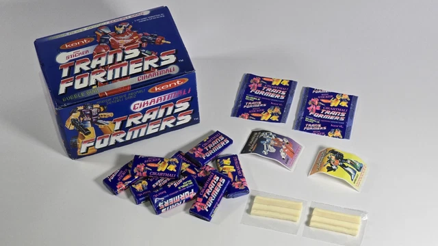 1 X TRANSFORMERS Kent Vintage Chewing Gum 1994 Year £37.00 - PicClick UK