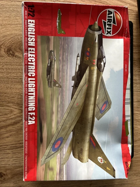 AIRFIX 1:72 SCALE English Electric Lightning F2A Model Kit £12.56 ...