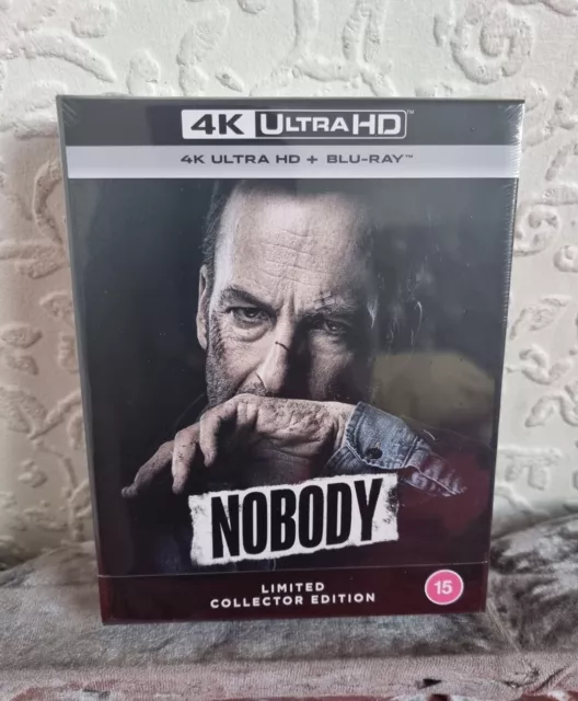 Nobody 4k Uhd Blu Ray Collectors Edition Steelbook Newandsealed Uk