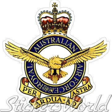 AUSTRALIA ROYAL AUSTRALIAN Air Force RAAF Badge, Insignia, Emblem ...