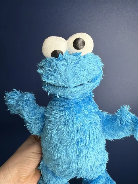 HASBRO SESAME STREET Small Cookie Monster 11” tall Soft Plush Toy £9.99 ...