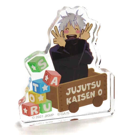 JUJUTSU KAISEN SATORU Gojo acrilico mini stand figure il film 0 6×6cm ...