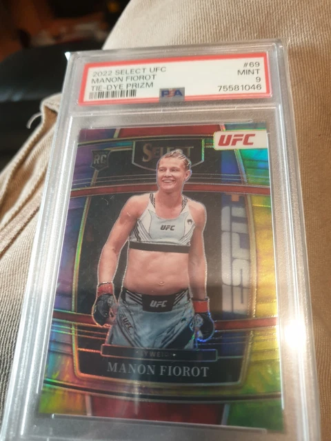 PANINI SELECT UFC 2022 Manon Fiorot Rookie Tie Dye /25 Psa9 Pop 2 EUR ...