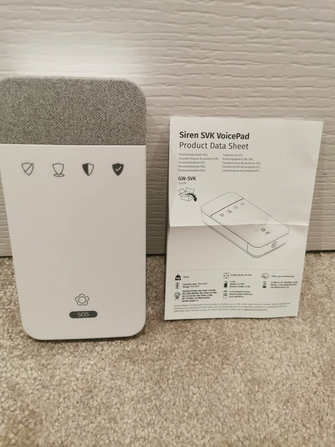 VERISURE CONTROL PANEL VoicePad Siren Voice Keypad GW-SVK BNIB fast ...