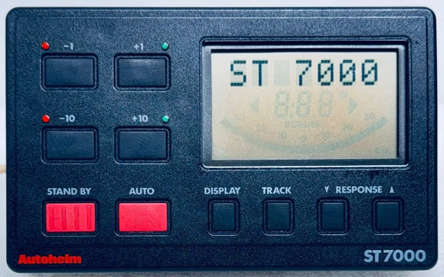 AUTOHELM RAYTHEON RAYMARINE Autopilot Control Head ST7000 $656.29 ...