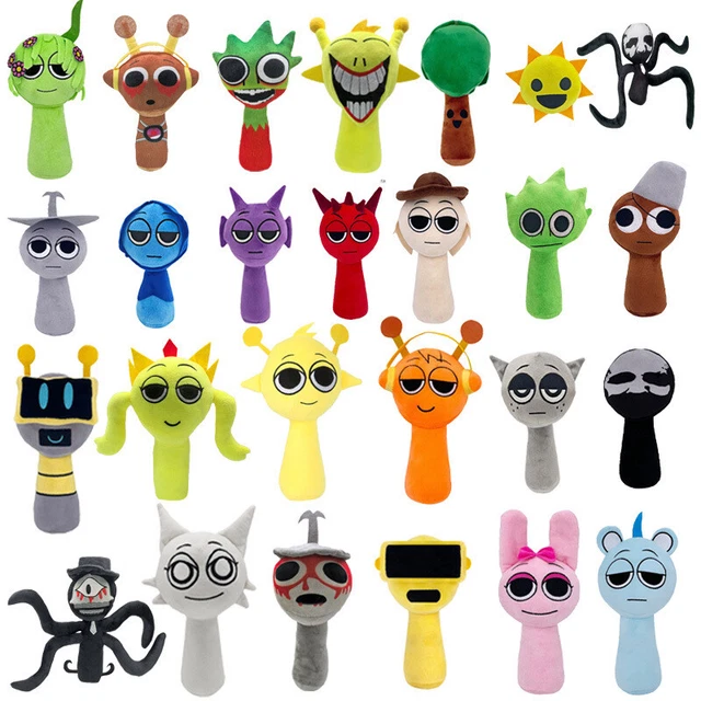 SPRUNKI PLUSH TOYS Doll Simon Oren Wenda Sprunki Plushies Stuffed Doll ...