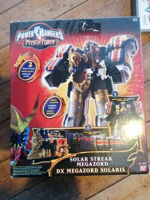 POWER RANGERS MYSTIC Force DX Megazord Solaris Solar Streak Mystique ...