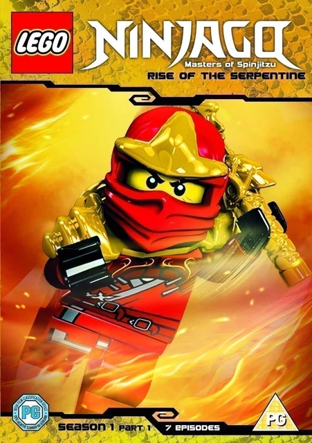 DVD LEGO NINJAGO Masters Of Spinjitzu S1 Part 1 [Edizione: Regno Unito ...