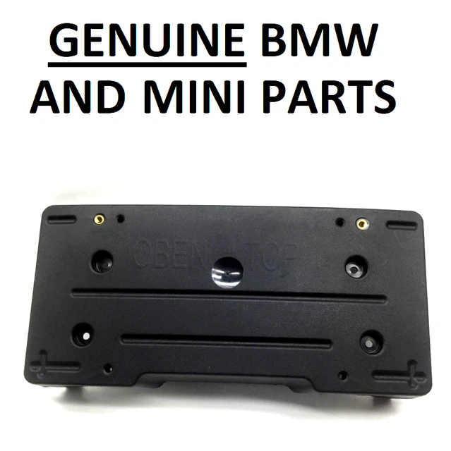 GENUINE BMW X5 G05 M Trim Front License Plate Carrier Base 51118069223 ...
