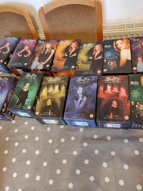 BUFFY THE VAMPIRE Slayer VHS - Complete Box Set Collection Season 1-7 £ ...