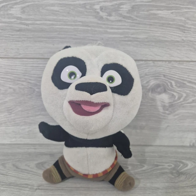 PLUSH KUNG FU Panda Po 9" Plush Big Headz Panda Soft Toy £6.99 ...