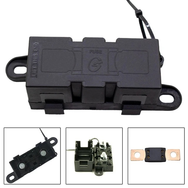 FÜR MEGA AUTO Sicherungshalter 100A Flachblattsicherung bequeme Installation EUR 11,33 - PicClick DE