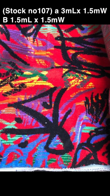 1M OF RETRO Coach/Bus/Train/Camper Fabric (Moquette) £20.00 - PicClick UK
