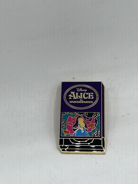 LOUNGEFLY DISNEY CLASSIC Alice In Wonderland VHS Blind Box Enamel Pin £ ...