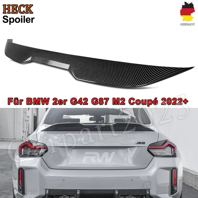 HECKSPOILER SPOILER LIPPE Für BMW G42 G87 M2 Coupe Carbon Look MP Optik ...
