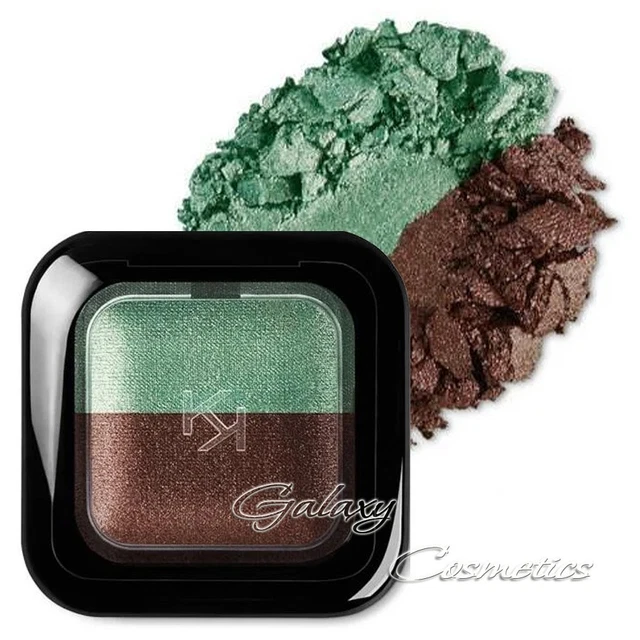 KIKO MILANO BRIGHT Duo Baked Eyeshadow 07 Bamboo Green - Pearly Wood £8 ...