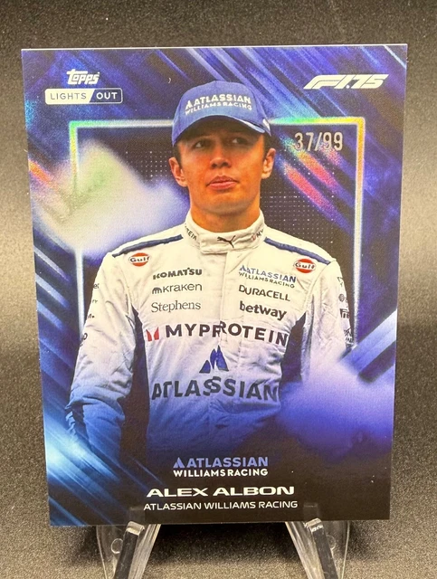 TOPPS F1 FORMULA 1 Lights Out 2025 # Alex Albon # Williams # Blue ...