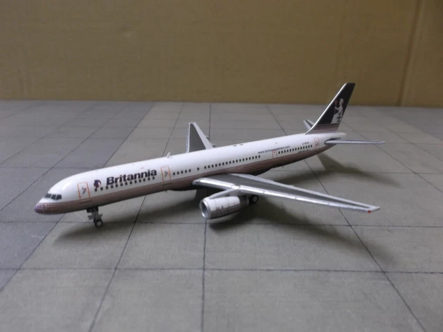 BOEING 757-200 G-BYAI Britannia Airways 1:400 scale JC Wings model £55. ...