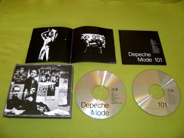 DEPECHE MODE - 101 RARE 1989 "Mute CDStumm 101" Boîte 2xCD / Nimbus / Israel Promo EUR 35,03 ...